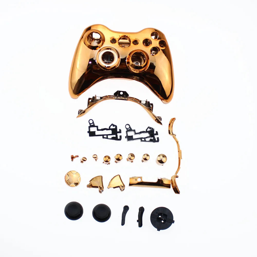 Xbox 360 Controller Gold Shell