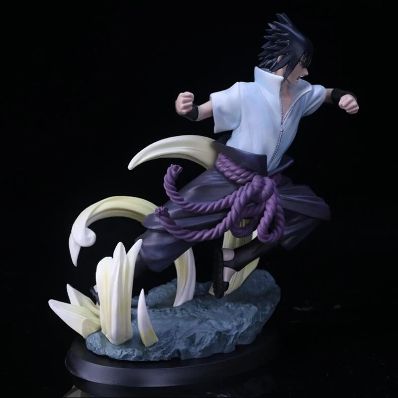 Naruto Uchiha Sasuke & Uzumaki Naruto Anime action figure 26cm ...