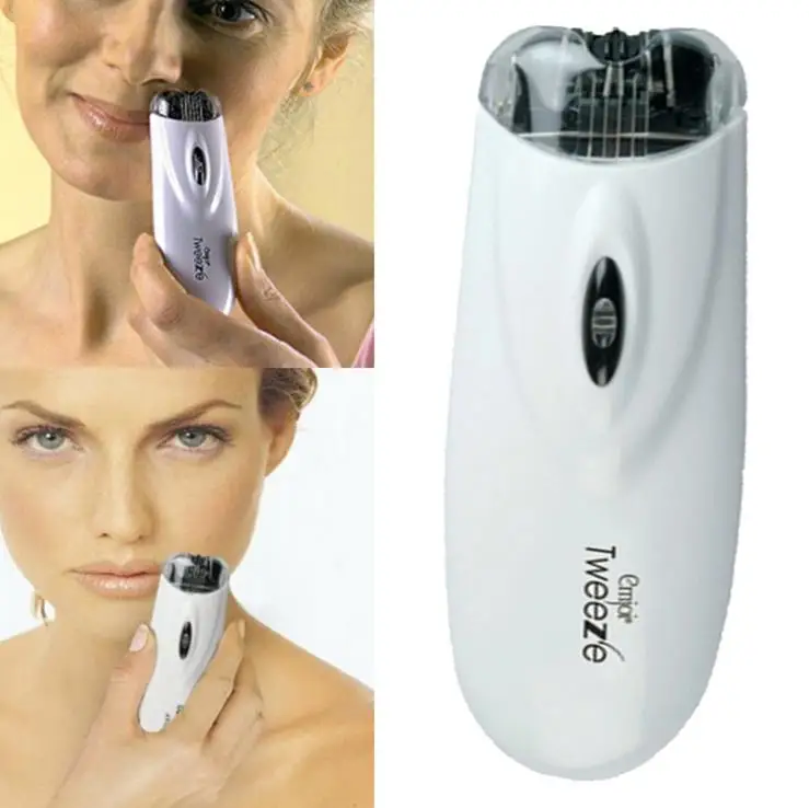 Portable Electric Pull Tweeze Device Women Leg Hair Trimmer Remover ...