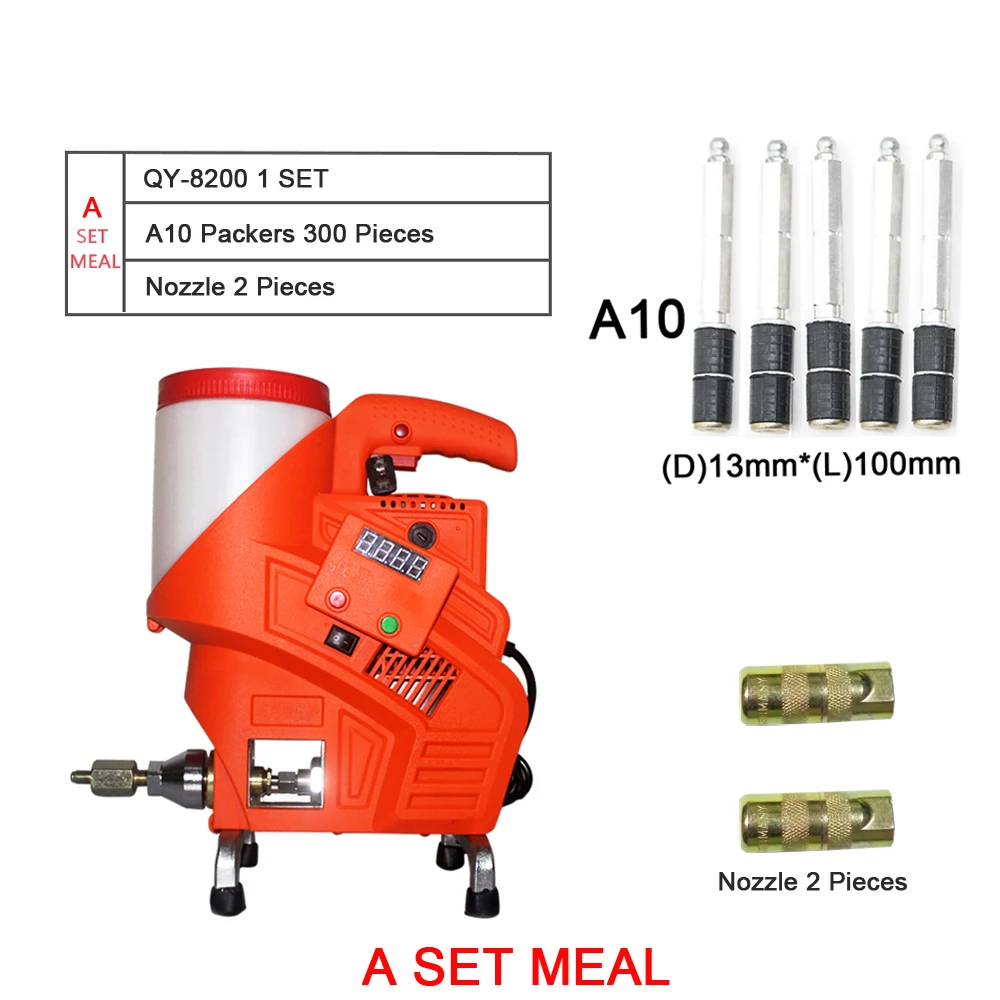 QY 8200 A set high pressure waterproof PU Foam agent epoxy injection ...