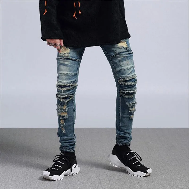 Ripped Jeans Men