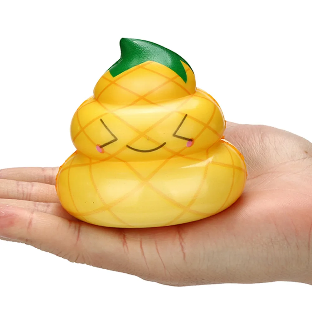 Squeeze Squishies Kawaii Yummy Fruit Poo Slow Rising Cream Scented ...