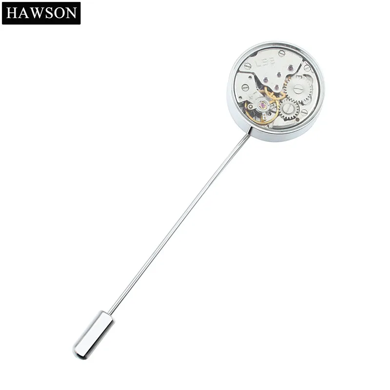 Brand-HAWSON-Men-Non-movement-Long-Lapel-Pin-Jewelry-Wedding-Brooches ...
