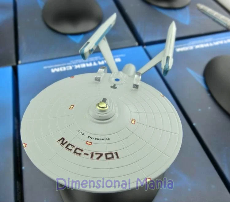 STAR TREK USS ENTERPRISE NCC 1701 Refit, Eaglemoss, Die Cast Metal Ship ...