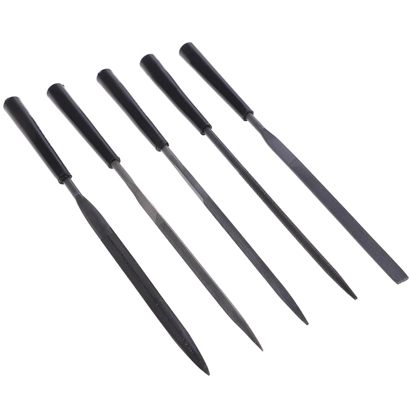 5pc Steel Needle File Set Files For Metal Glass Stone Jewelry Wood ...