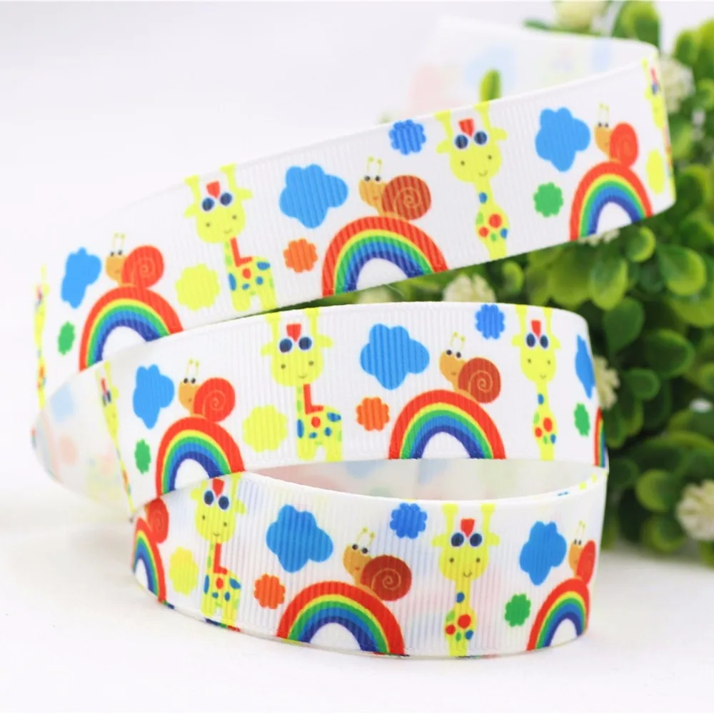 161201C187, 22MM cartoon series printing satin ribbons, DIY handmade ...