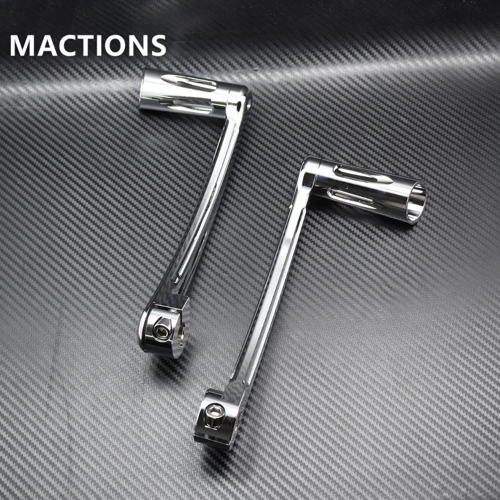 Motorcycle Chrome CNC Aluminum Brake Arm Kit Shift Lever W/ Shifter ...
