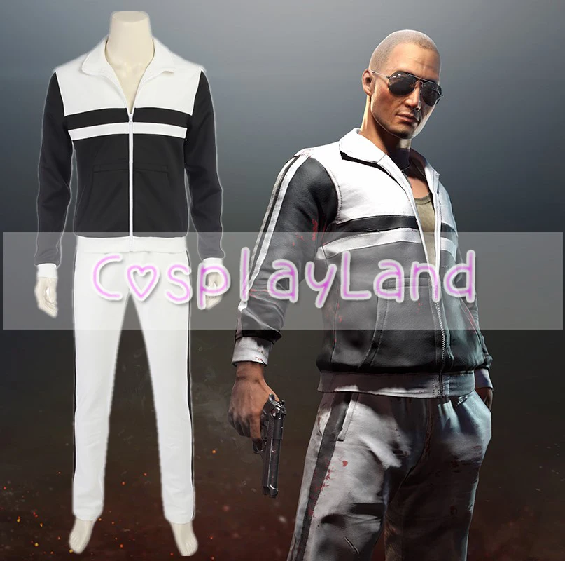 Game PLAYERUNKNOWN'S BATTLEGROUNDS Costume PUBG Cosplay Costume Men's ...