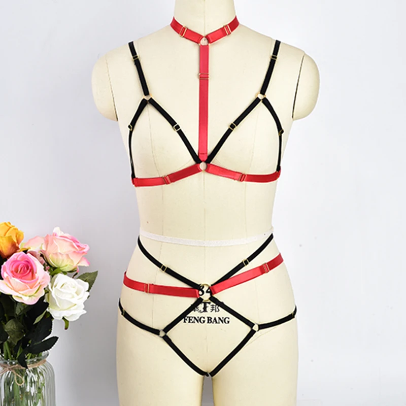2018 New Hot Body Harness Elastic Body Cage Bra Gotop Chest Harness