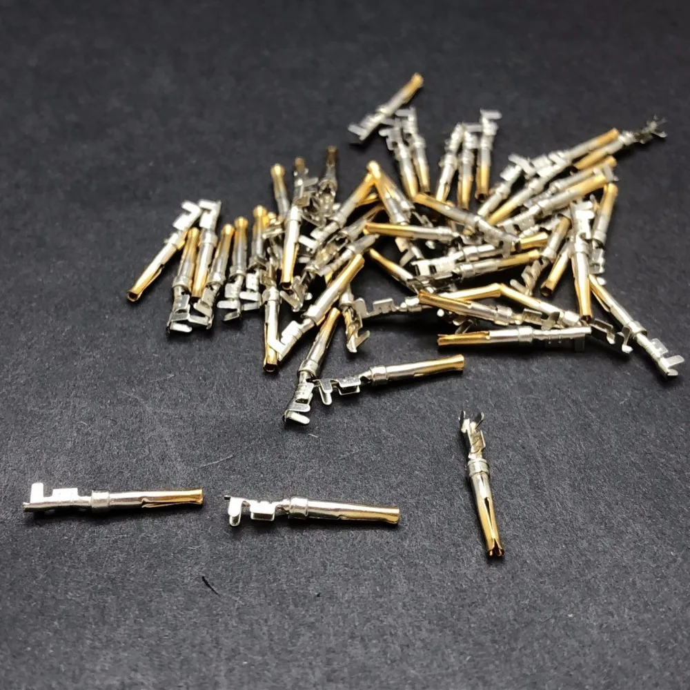 [VK] 1658537 4 1658537 4 female Socket Contact Gold Crimp 20 24 AWG ...