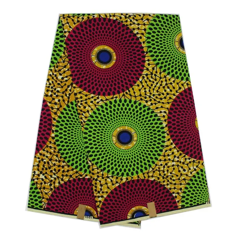 6 Yards/lot Top sale yellow background hollandais batik wax Nigeria ...