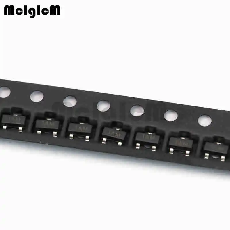 MCIGICM 100pcs MMBT3904 TRANSISTOR NPN 40V 200mA SOT 23 3 SMD 2N3904 3904|transistor npn|npn ...