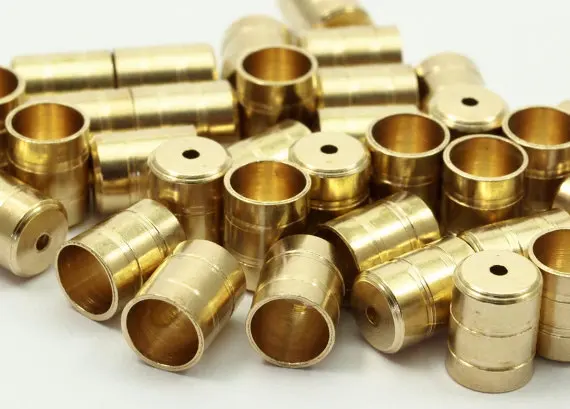 25 ดิบทองเหลือง End CAP, สายไฟ TIP 5 มม.End 6x8 มม.(B0061)|cap scanner ...