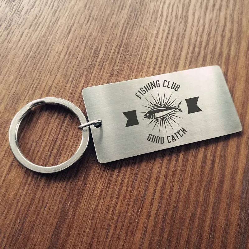 High Quality Brand Design Cool Stainless Steel Charm keychain Key Ring ...