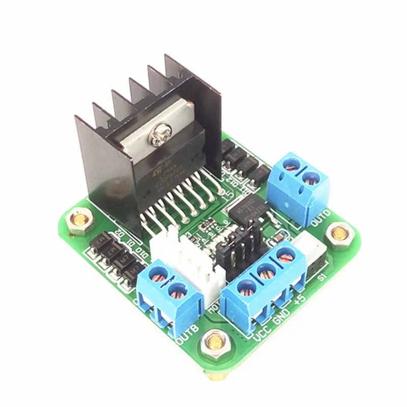 Green board L298N motor driver board stepper motor module for robot ...