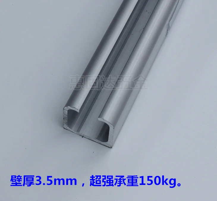 Thick aluminum sliding door rail and hanging rail folding sliding door ...