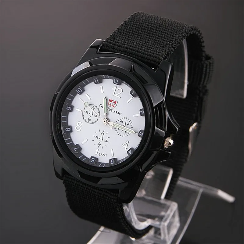 Men's Fashion Sport Watches Men Quartz Analog Date Clock Man Leather ...
