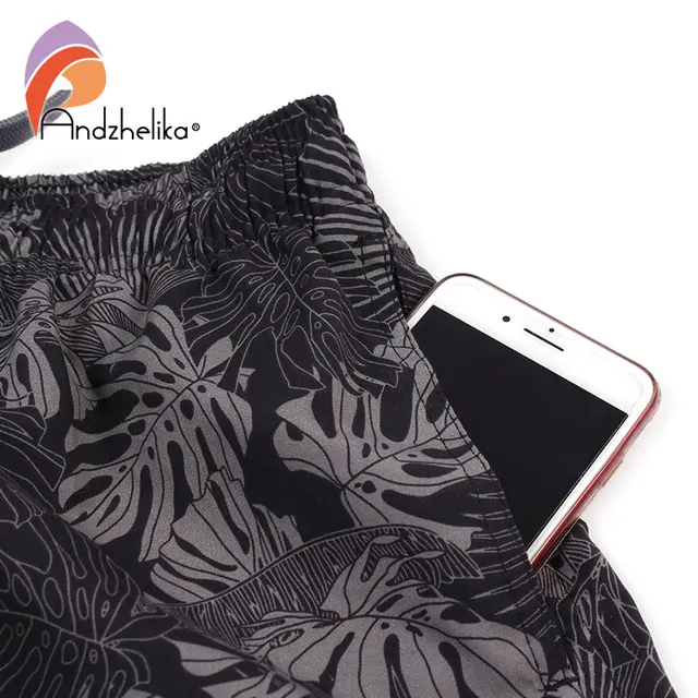 Andzhelika Swimwear Men Swim Shorts Swimming Print Trunks Surf Beach ...