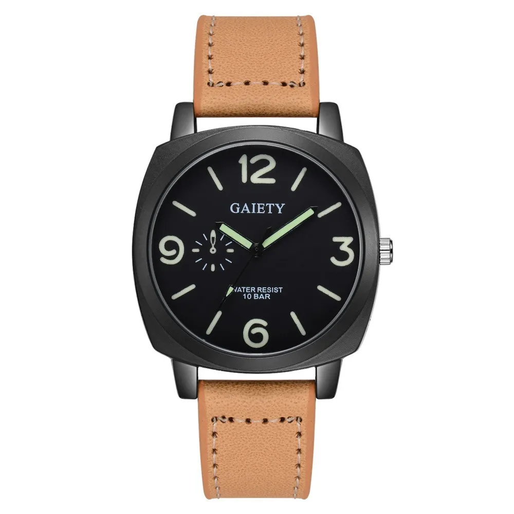 New Design Mens Square Quartz Wrist Watches Mens Clock Leather Band ... New Design Mens Square Quartz Wrist Watches Mens Clock Leather Band ...