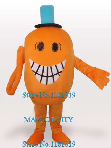 New Halloween Orange Alien Mascot Costume Sale Adult Funny Tickleer ...