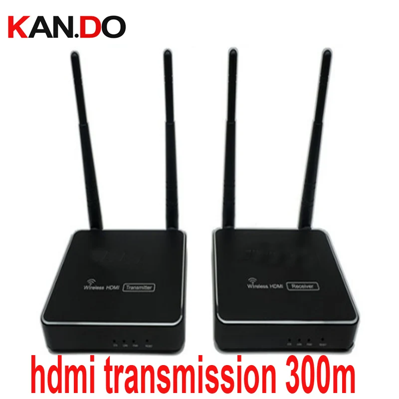 216w300 300m Wireless Hdmi Extender Transmitter Receiver Kit Up To 300m ...