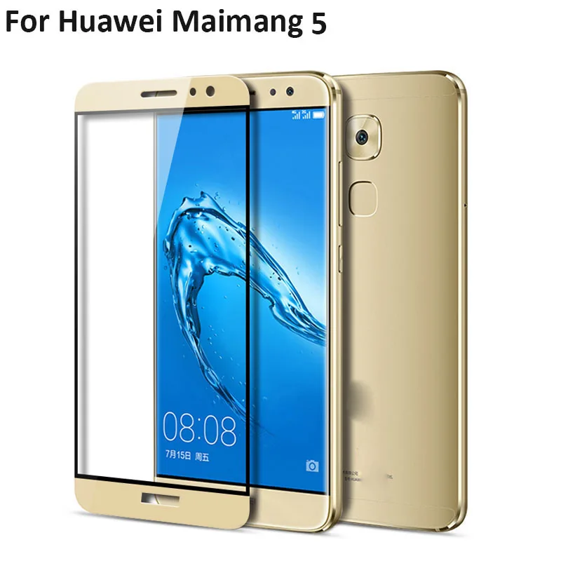5pcs Ultra Thin Full screen protector Tempered Glass For Huawei Maimang ...