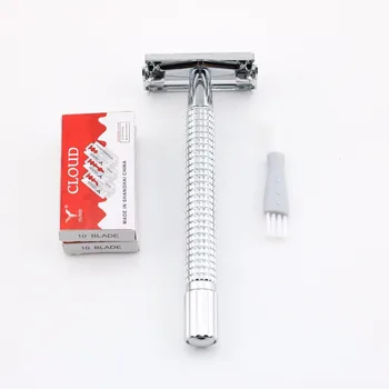 Weishi butterfly safety shaving razors Classic Manual safety razor Long ...