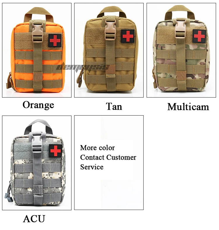 Tactics First Aid Kit Emergency Survival Tactical Molle Medical Pouch ...