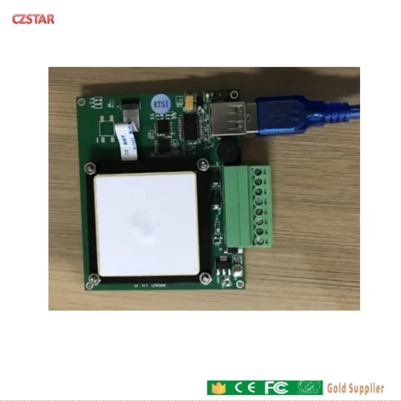 PR9200 Desktop USB UHF RFID Reader writer 5cm-3m long range antenna uhf RFID module with free ...