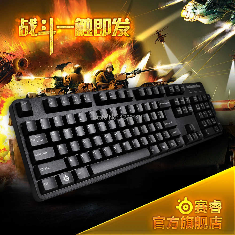 Original-authentic-Steelseries-6G-v2-keyboard-Black-black-axis ...