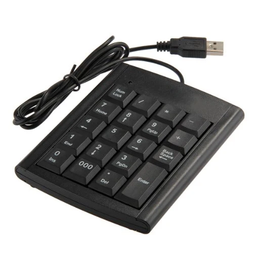 USB Keypad with 19 keys Keypad Keyboard for Laptop Notebook-in ...