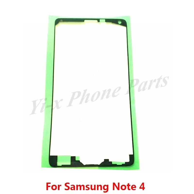 삼성 노트 4 용 스티커 접착 테이프, 전면 하우징, LCD 터치 스크린 프레임, 삼성 갤럭시 노트 4 용|frame ...