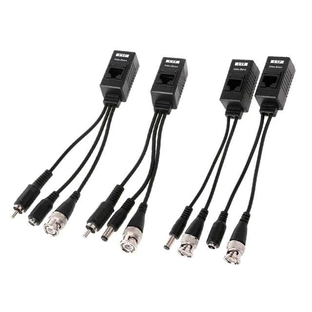Bnc To Rj45 Balun With Power Connector Good Quality | www.pinnaxis.com