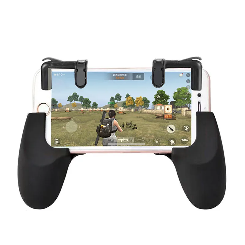 For PUBG Mobile Game Controller Shooter Trigger Fire Button + Handle ... For PUBG Mobile Game Controller Shooter Trigger Fire Button + Handle ...