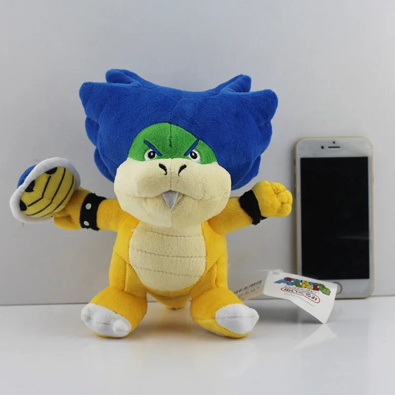 New 2016 New Super Mario Bowser Bros Ludwig Von Koopa With Blue Turtle ...
