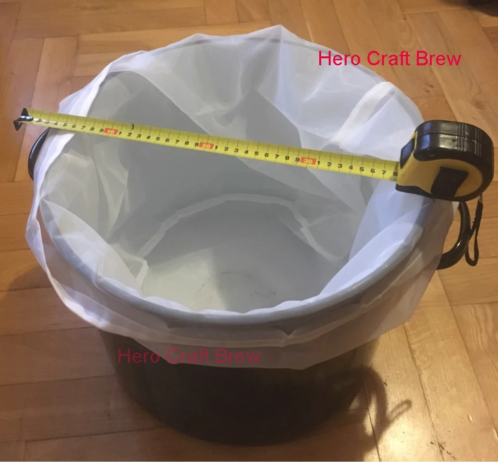 Home Brewing Mash Tun Filter Bag For Brew Kettle Home Beer Brewing Wine ...