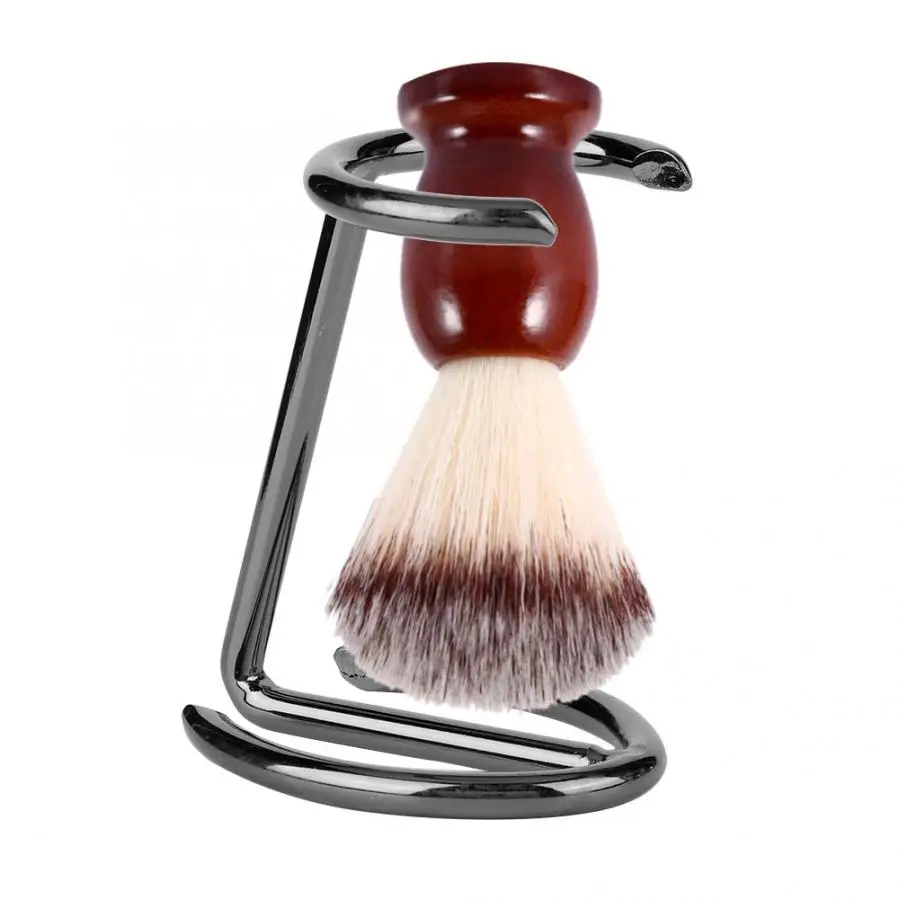 Face Brush Stainless Steel Men Shaving Brush Stand Razor Holder For face-brush-stainless-steel-men-shaving-brush-stand-razor-holder-for