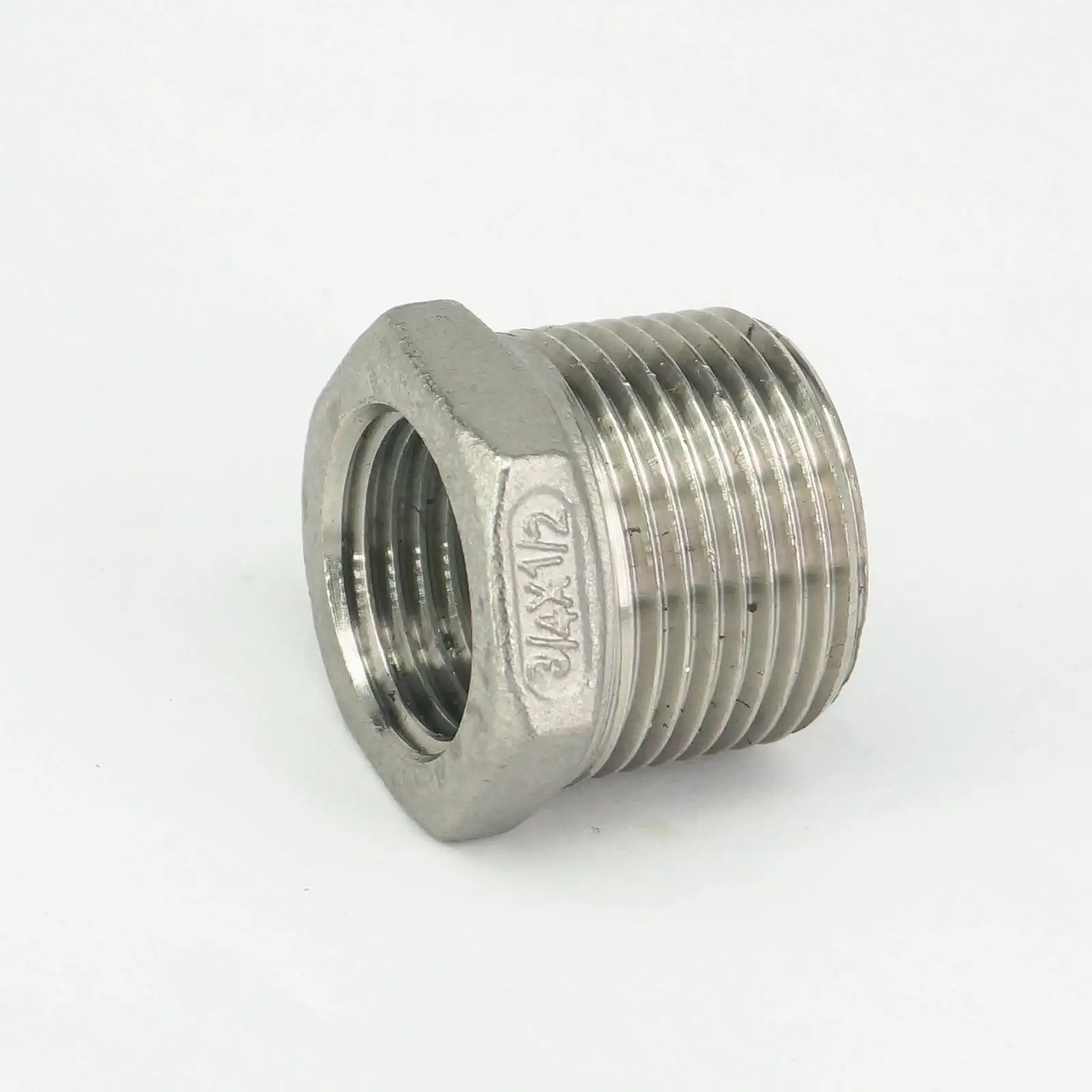 √304 Stainless Steel Reducer ᐂ 3/4 3/4 BSP Male Thread ③ to to 1/2 BSP ...
