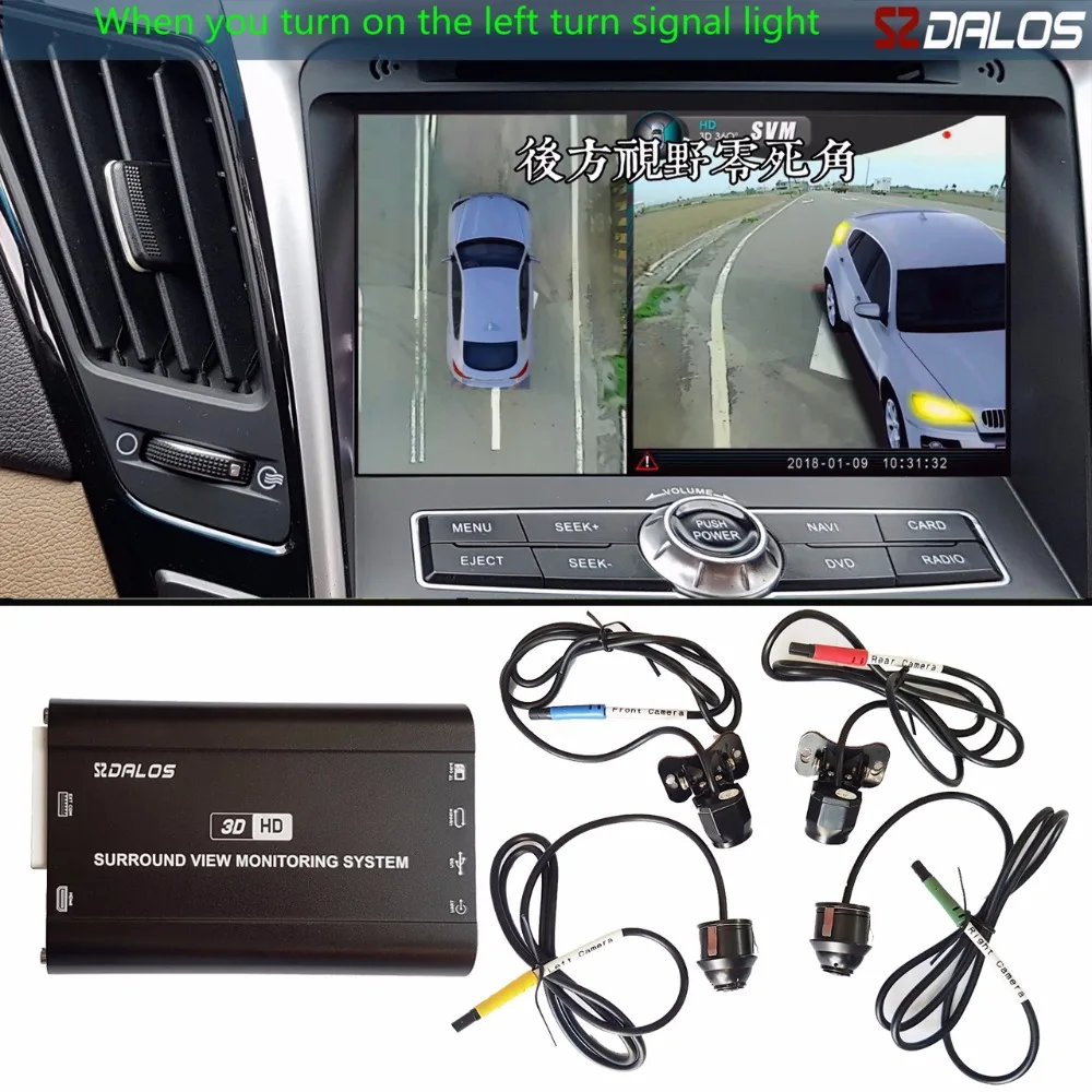 Car-Multi-angle-Camera-3D-HD-View-Surround-View-System-360-Degree-Bird ...