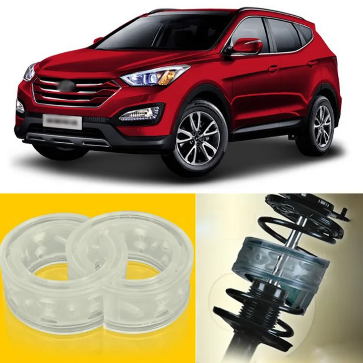 2pcs Power Front /rear Shock Suspension Cushion Buffer Spring Bumper ...