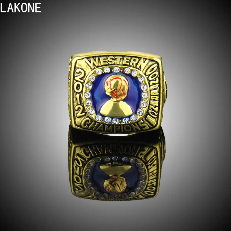 LAKONE Champions ring, Durant 2012 Western Oklahoma City Thunder ...