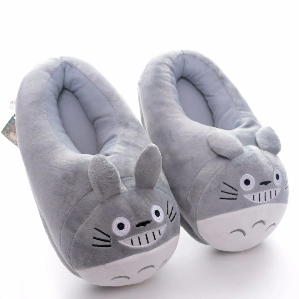 Cartoon Totoro Stuffed Kawaii Plush Shoes - KawaiiMerch.com