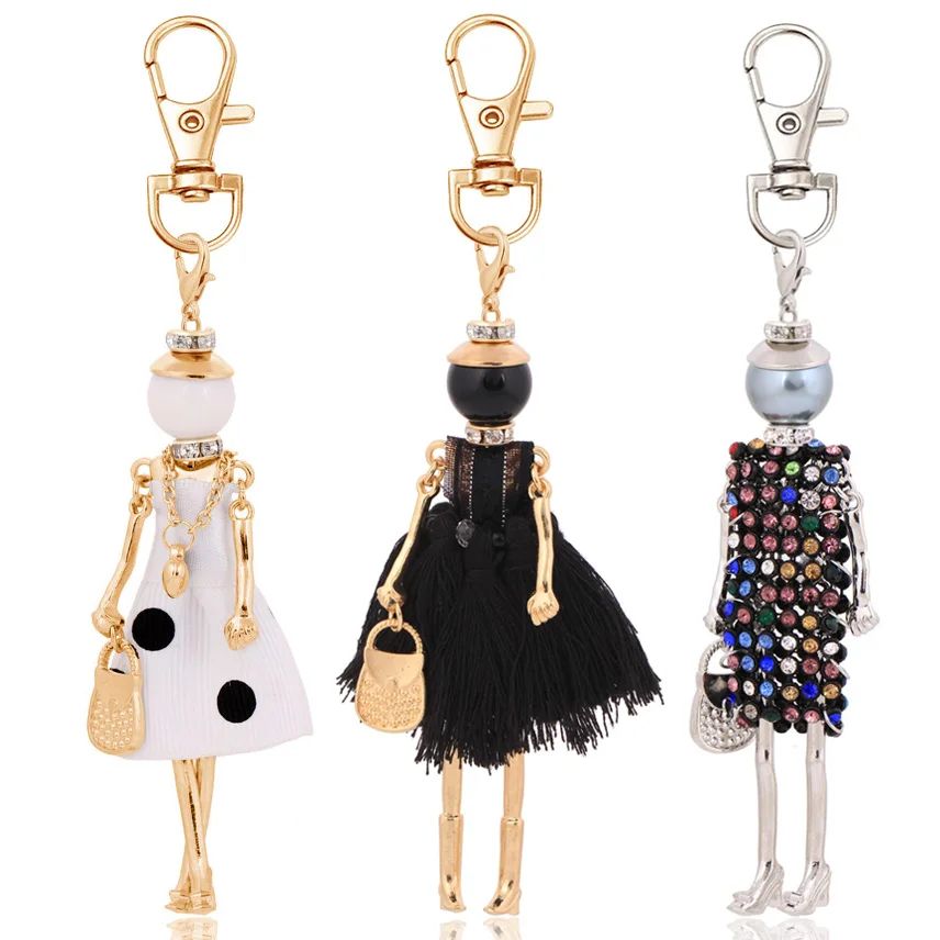 LLavero de moda con estilo para mujer, soporte para llavero, colgante ...