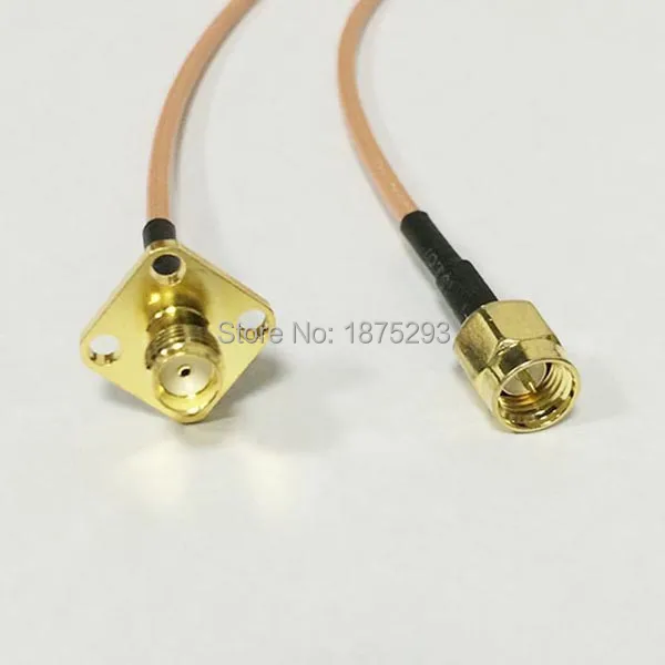 New SMA Plug Connector Switch SMA Panel Female Jack Cable RG316 ...
