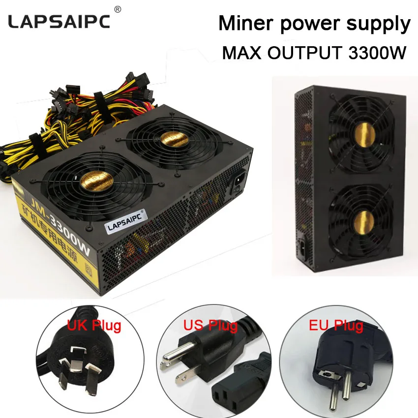 Aliexpress.com : Buy Lapsaipc 3300W Mine Machine Special power supply ...