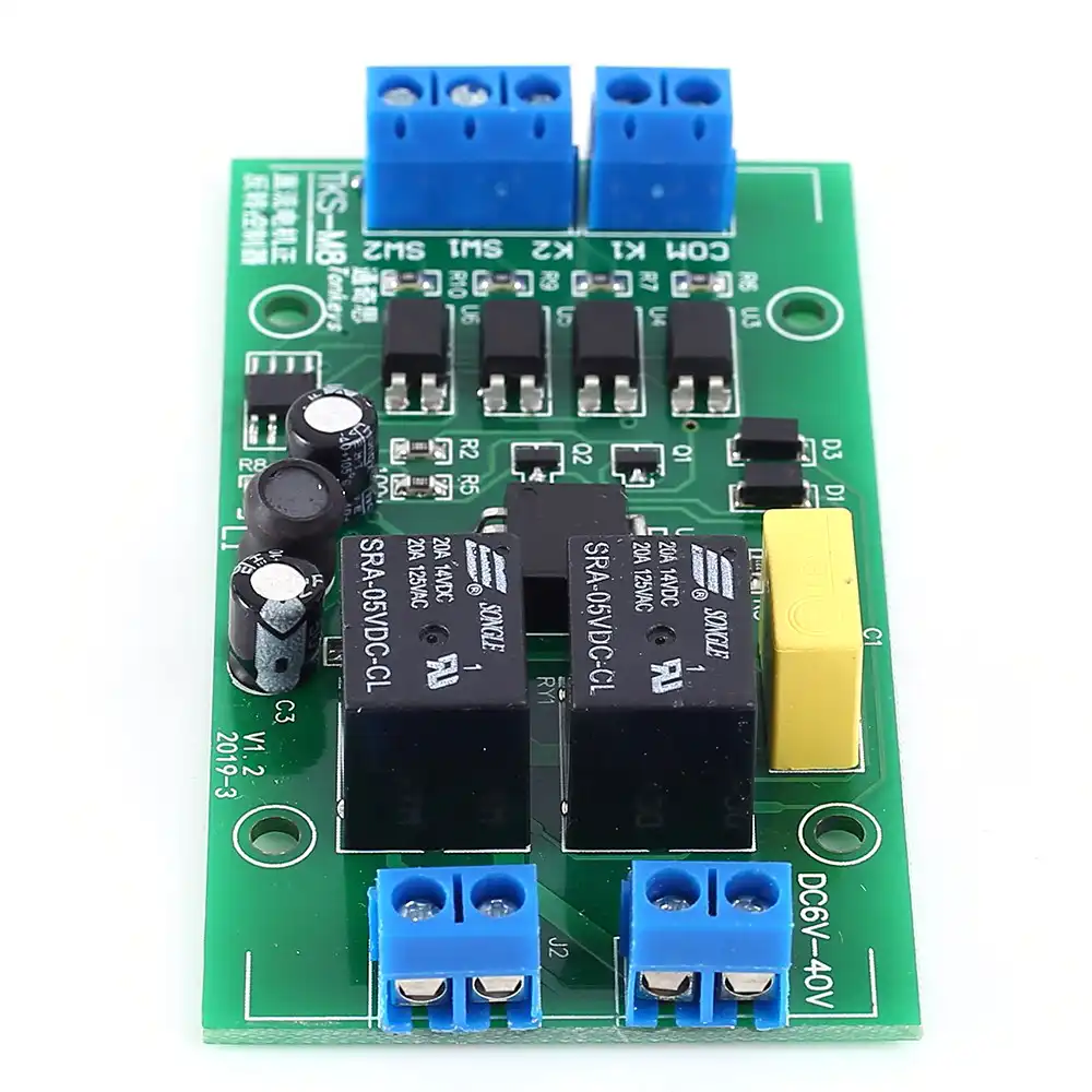 DC Motor Driver Module 5V 12V 24V 20A Forward Reverse Controller Self-Locking Wide Voltage Drive ...