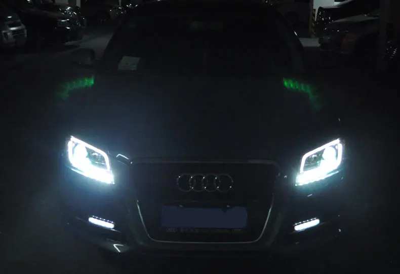 A3 Headlights 2008-2012 S3 Sedan Hatchback Headlight DRL Hid