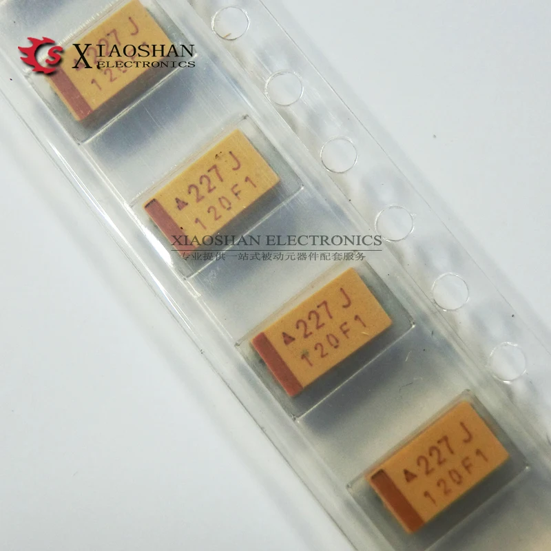 20pcs/SMD 탄탈륨 커패시터 6.3V220UF 227J C 유형 6032 10% TAJC227K006RNJ ...