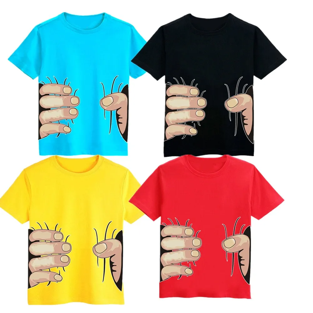 Fashion Boys T Shirts Summer Clothes Novel Big Hand Pattern Short fashion-boys-t-shirts-summer-clothes-novel-big-hand-pattern-short