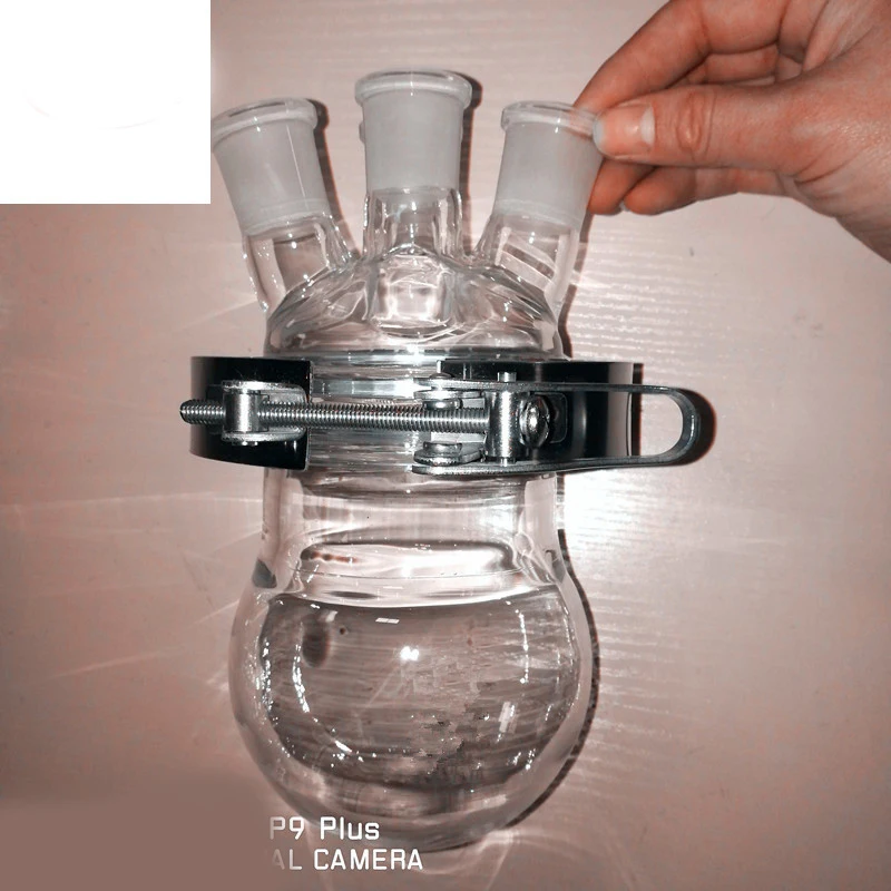 Four-mouth-opening-reaction-bottle-500ml-reactor-24-3-19-flange-reactor ...